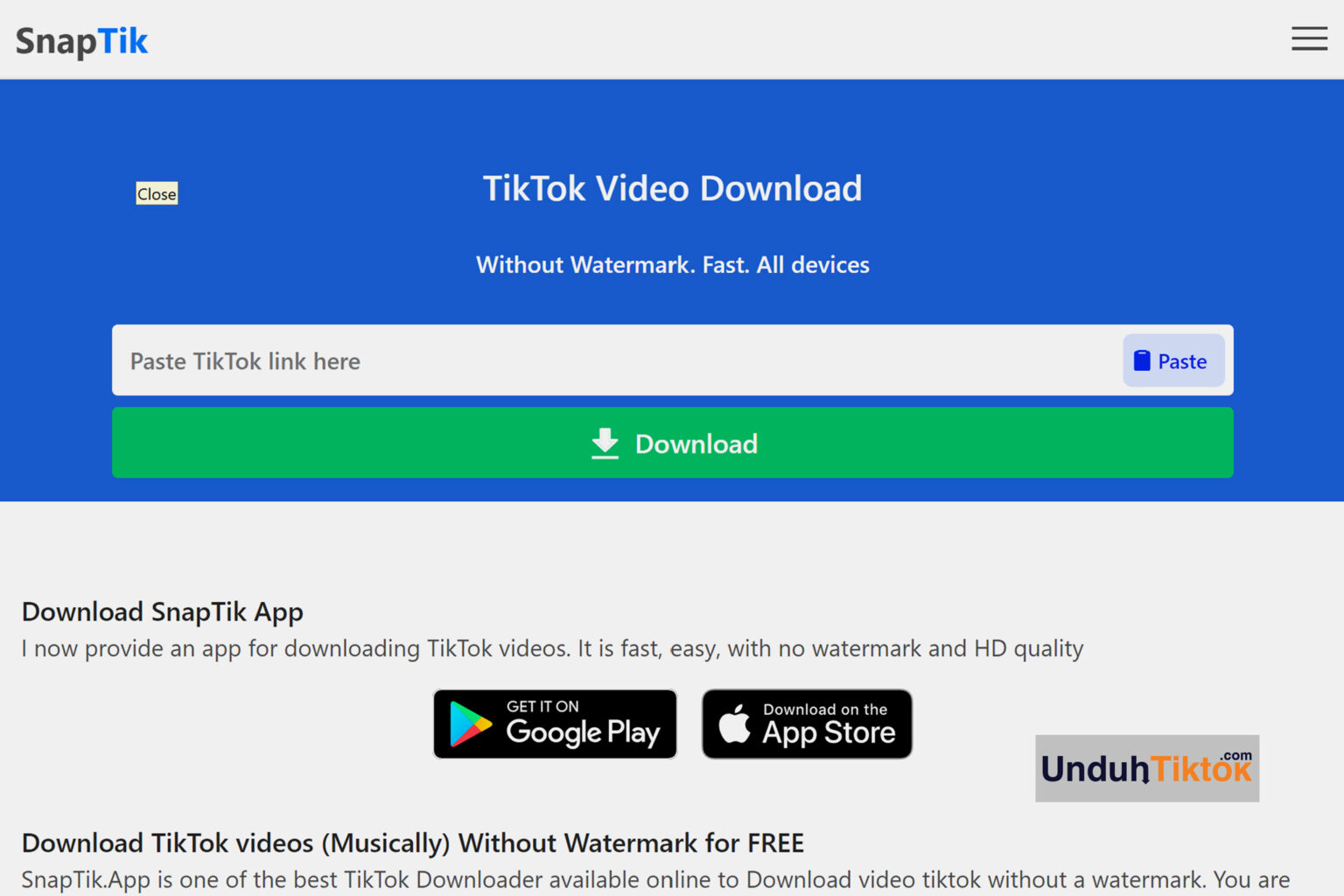 Is SnapTik Safe or a Scam? Reviews & Advice | Unduh Tiktok