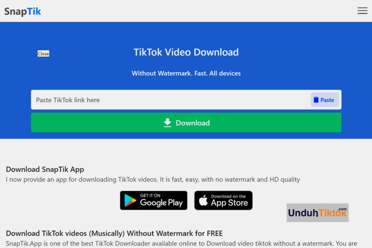 Apakah SnapTik Aman atau Penipuan? Ulasan & Saran | Unduh Tiktok
