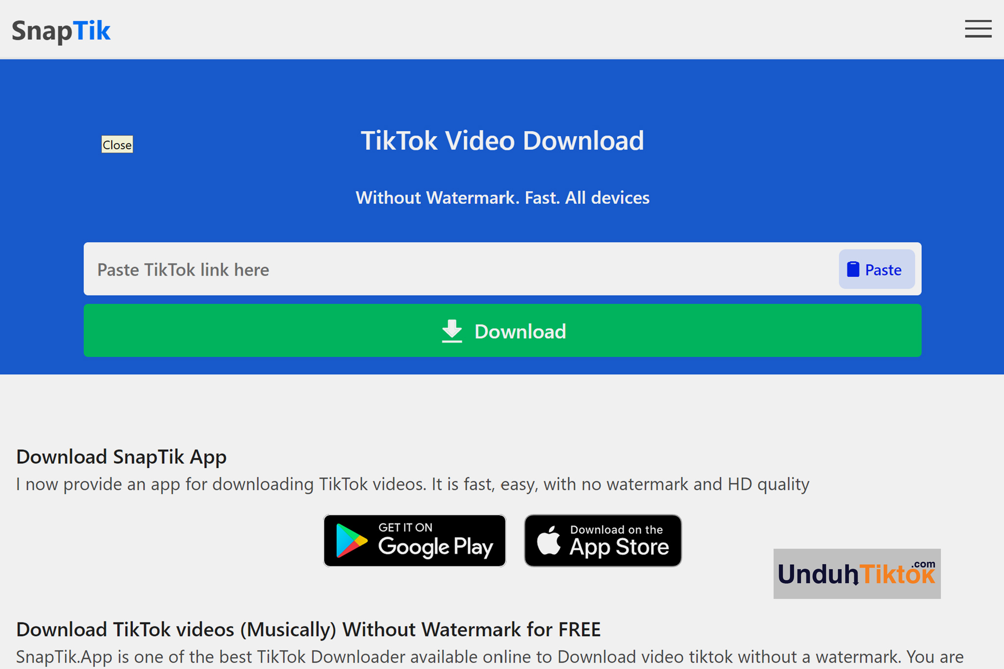 Is SnapTik Safe or a Scam? Reviews & Advice | Unduh Tiktok